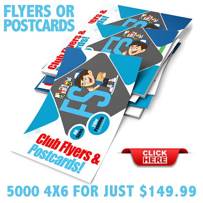 5,000 Flyers – Bulk Flyer Printing with 24hr Turnaround | Flyer Studios
